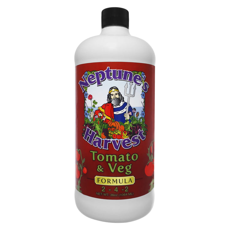 Neptune's Harvest Tomato & Vegetable Formula 2-4-2 – GrowItNaturally.com